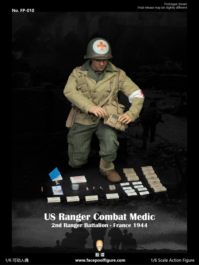 Reissue FP010 WWII US Ranger Combat Medic – Facepoolfigure Online Store